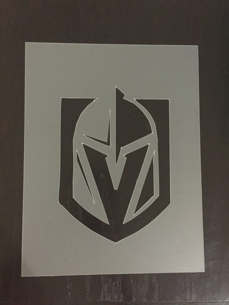 DIY VGK Logo Stencil - VGK Ladies