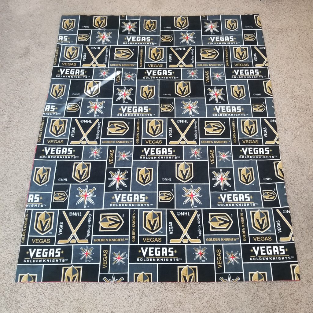VGK No Sew Fleece Blanket Tutorial!
