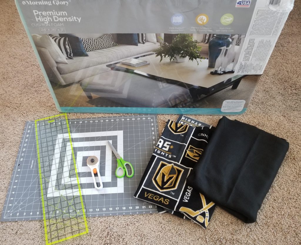 VGK NO SEW FLEECE PET BED