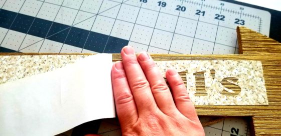 DIY Vegas Golden Knights Wood Sign